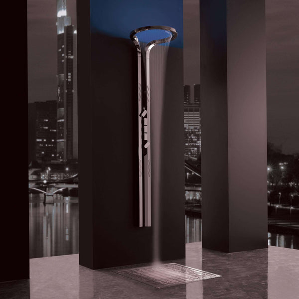 Graff Ametis G-8750-PC Polished Chrome Shower System w/ Rough Included ...