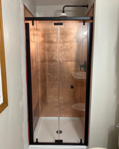 Copper Shower Co. Shower Surround Copper Shower Kit – Cloud 9 Showers