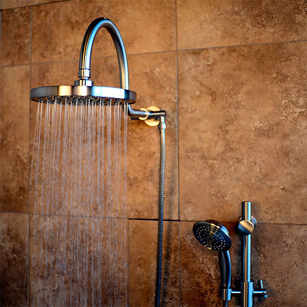 PULSE ShowerSpas AquaRain ShowerSpa 1019-CH Chrome Shower System ...