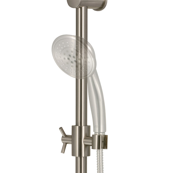 PULSE Adjustable Slide Bar – 1010-BN Brushed-Nickel Shower System ...