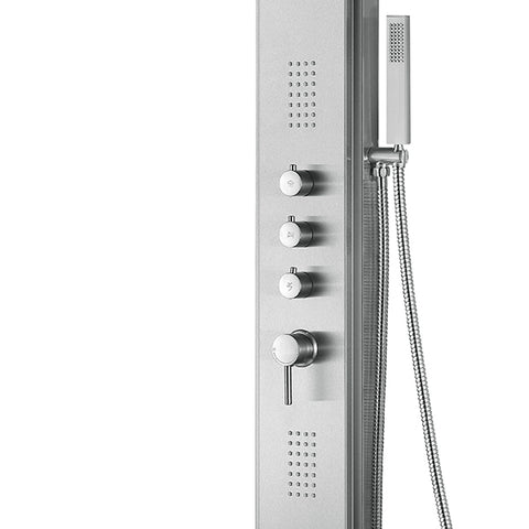 PULSE Malibu ShowerSpa – 1043-SSB Stainless Steel Brushed Shower Syste ...